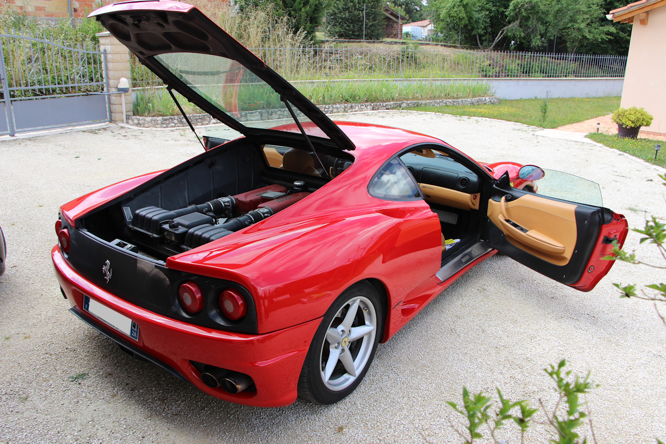 Fiche technique ferrari 360 Modena 1999-2005 Toutes les spécifications ...