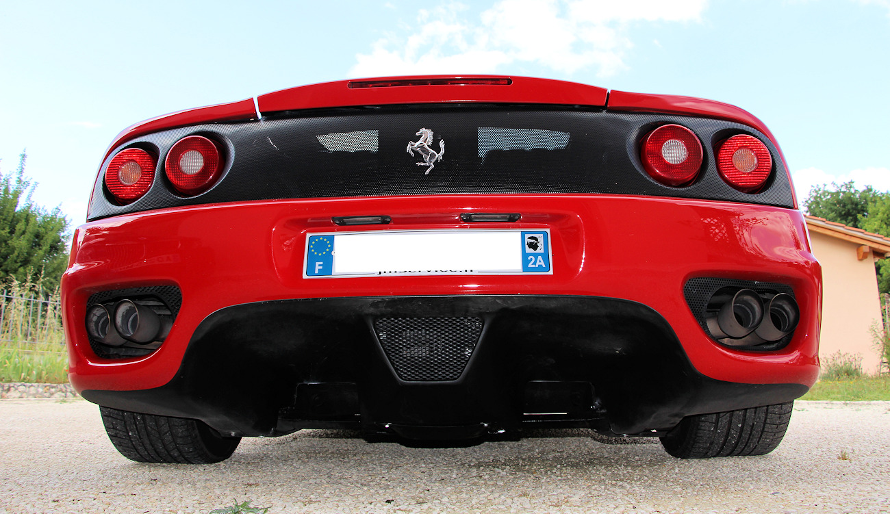 Fiche technique ferrari 360 Modena 1999-2005 Toutes les spécifications ...