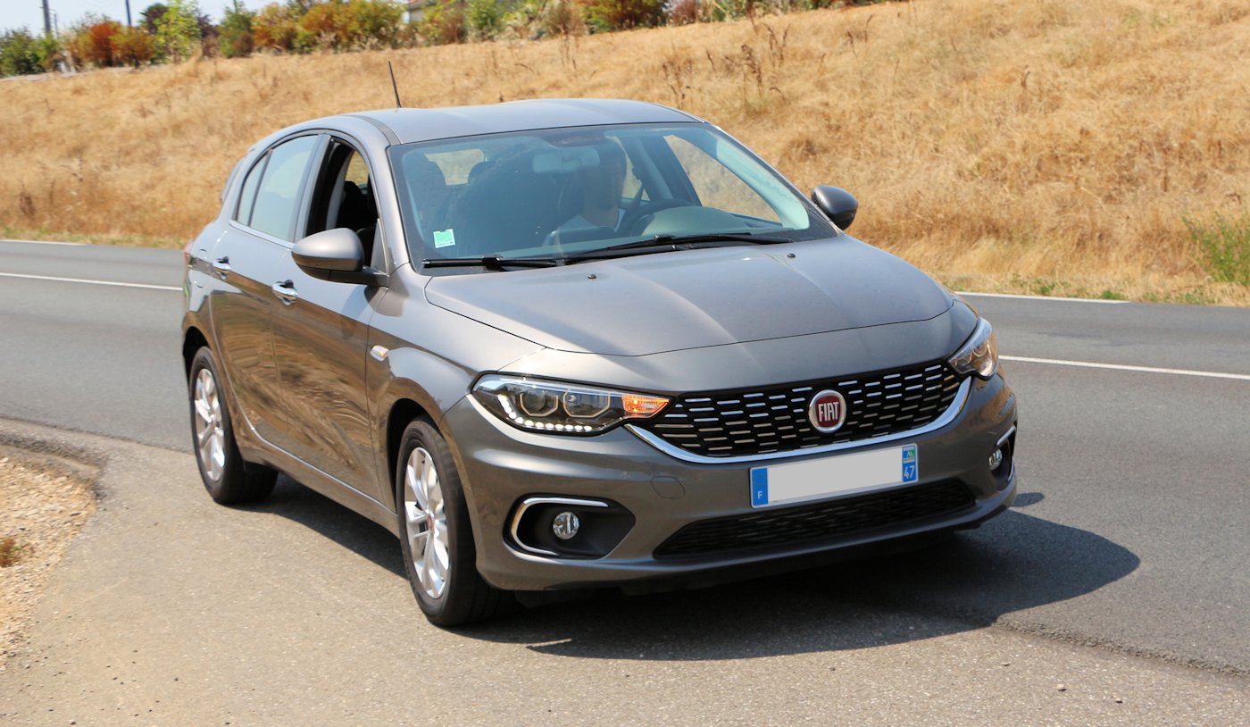 Avis Fiat Tipo 1.4 95 ch Boîte 6, 1000km, 2018 2016