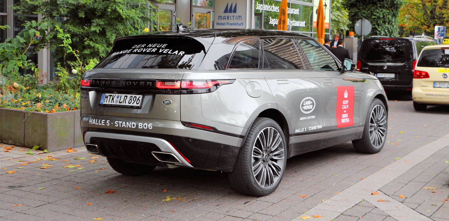 Avis Land-rover Range Rover Velar P300 300 ch 2018 avec 51600kms 2017