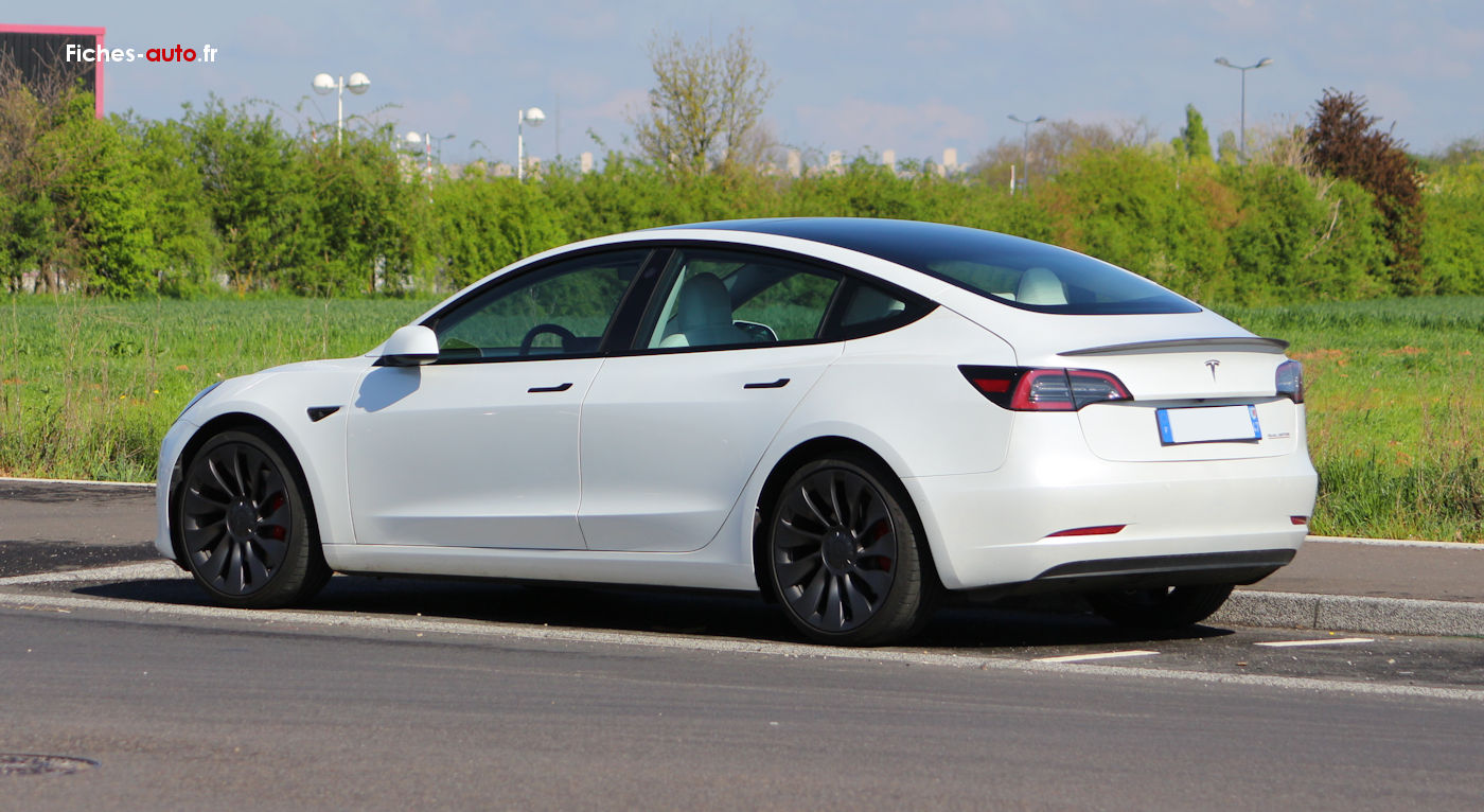 Avis Tesla Model 3 Performance Dual Motor electrique 513 ch 2020 ...