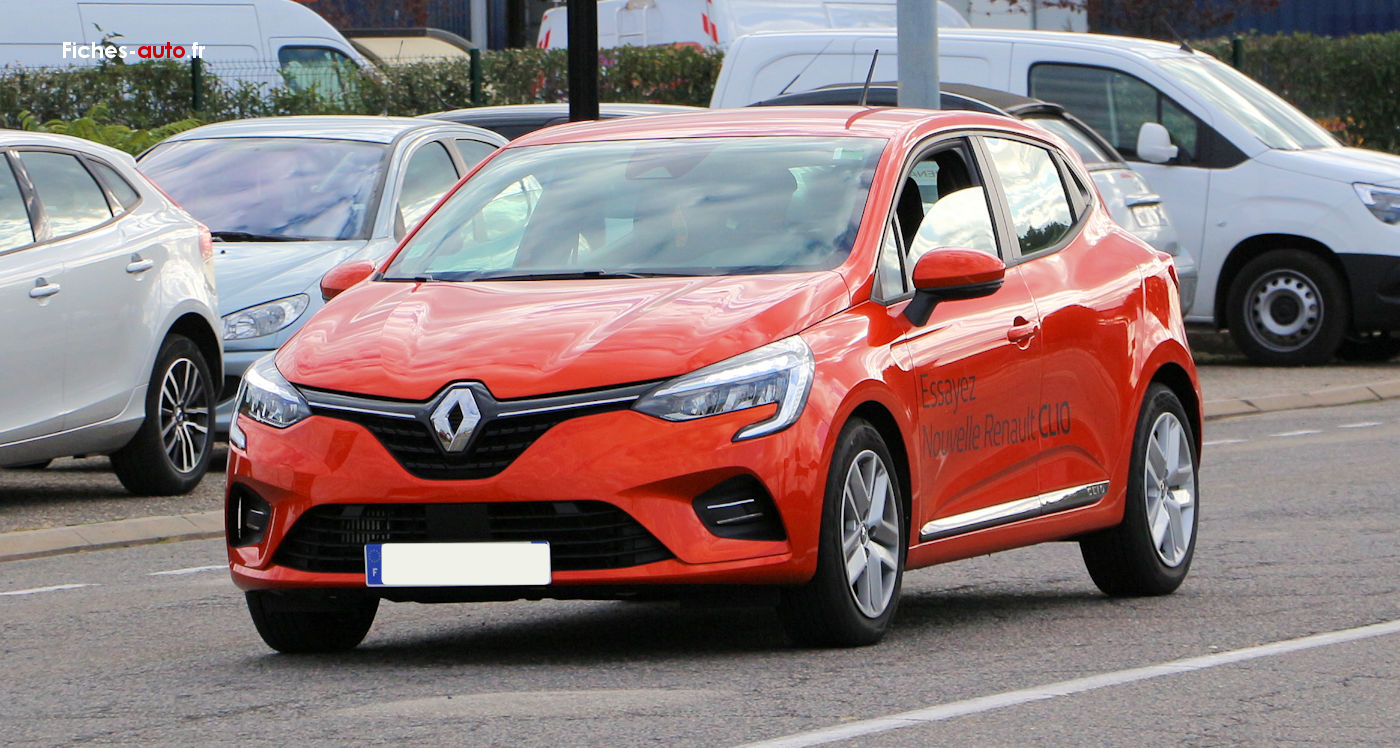 Fiche technique renault Clio 5 2019 Toutes les spécifications ...