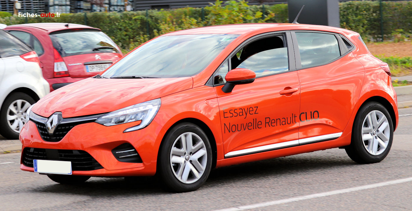 Avis Renault Clio 5 1.0 TCE 90 ch BVM6,1000km, 01/12/2020, jantes ...