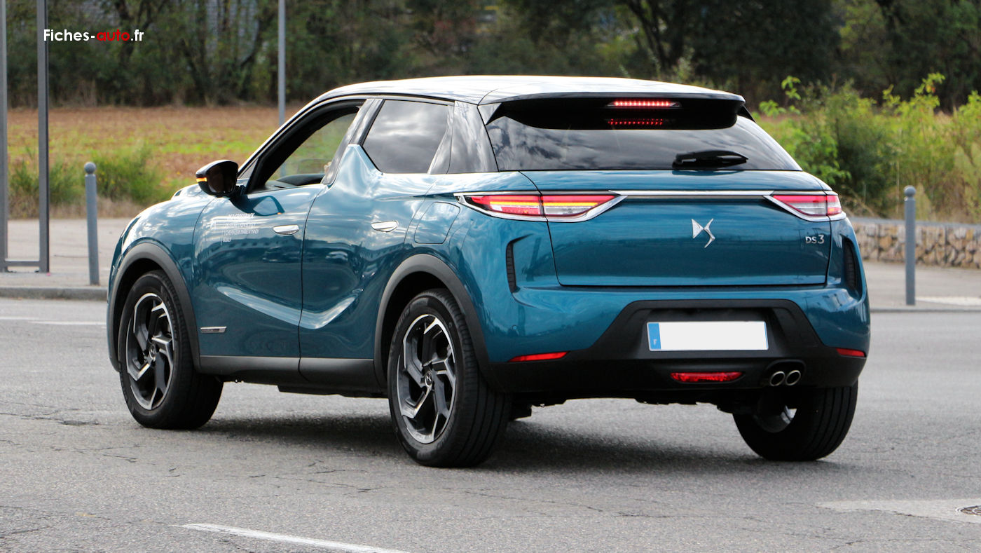 Fiche technique ds DS3 Crossback 2019 Toutes les spécifications ...
