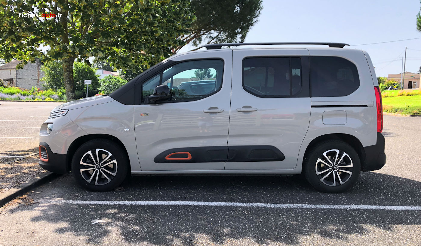 Fiche technique citroen Berlingo 3 2018 Toutes les spécifications ...