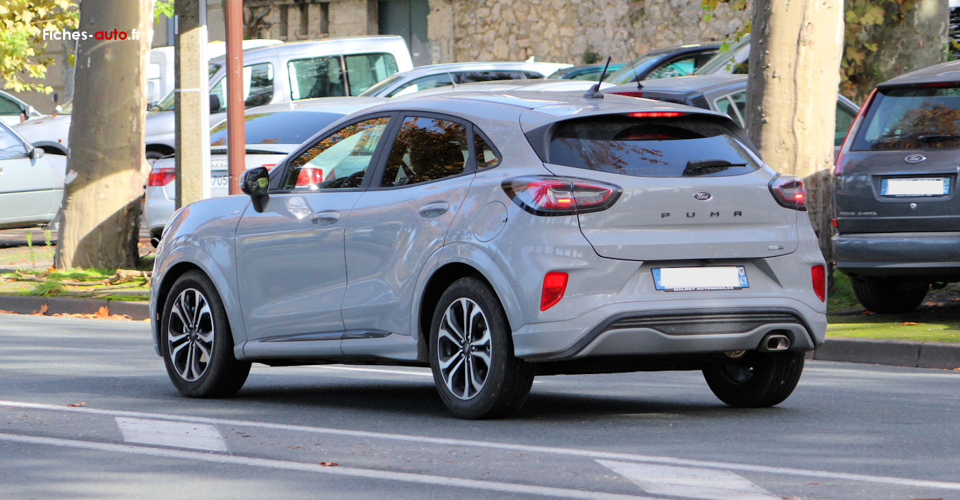 Fiche technique ford Puma 2019 Toutes les spécifications : longueur ...