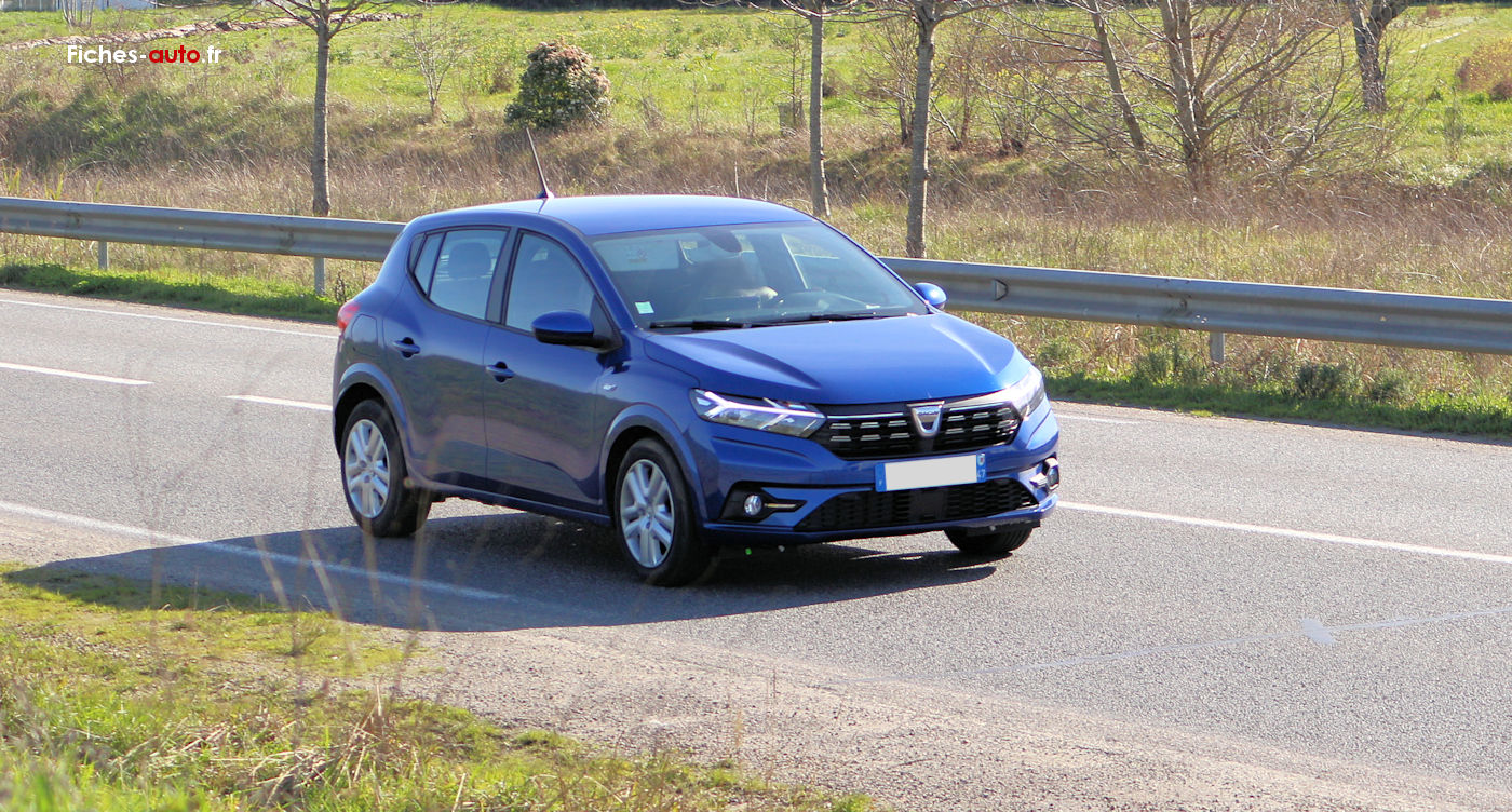 Fiche technique dacia Sandero 3 2020 Toutes les spécifications ...