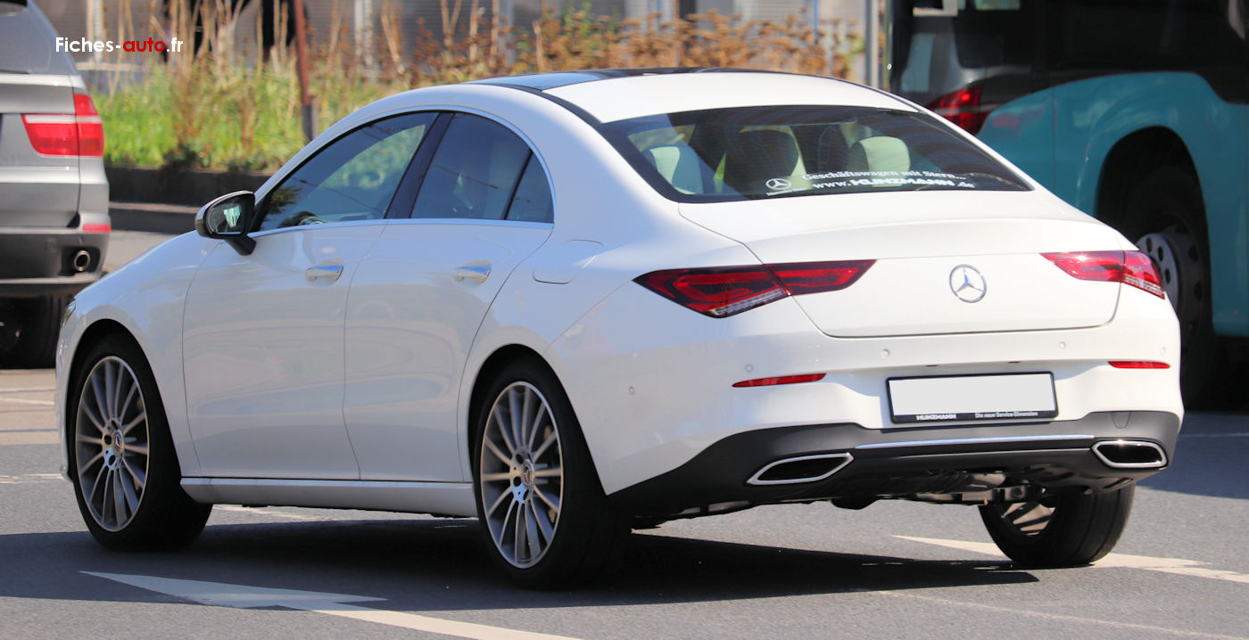 Fiche technique mercedes CLA 2 2019 Toutes les spécifications ...