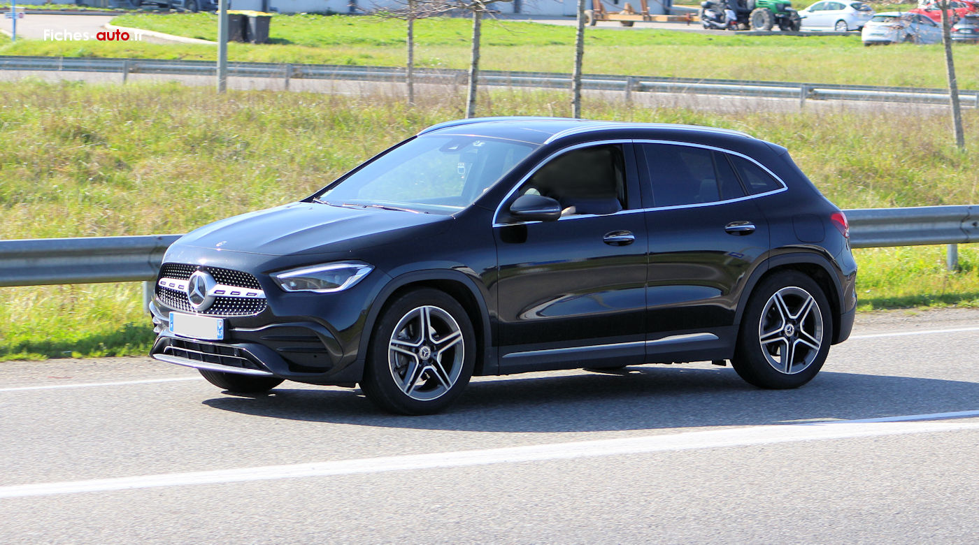 Fiche technique mercedes GLA 2 2020 Toutes les spécifications ...