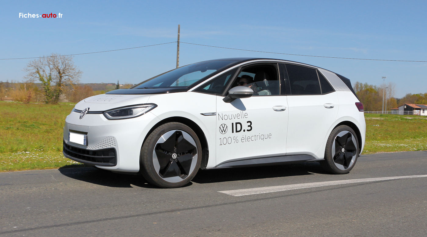 Avis Volkswagen ID3 Electrique 150 kW 204 ch first plus 40000 kms 2020 2020