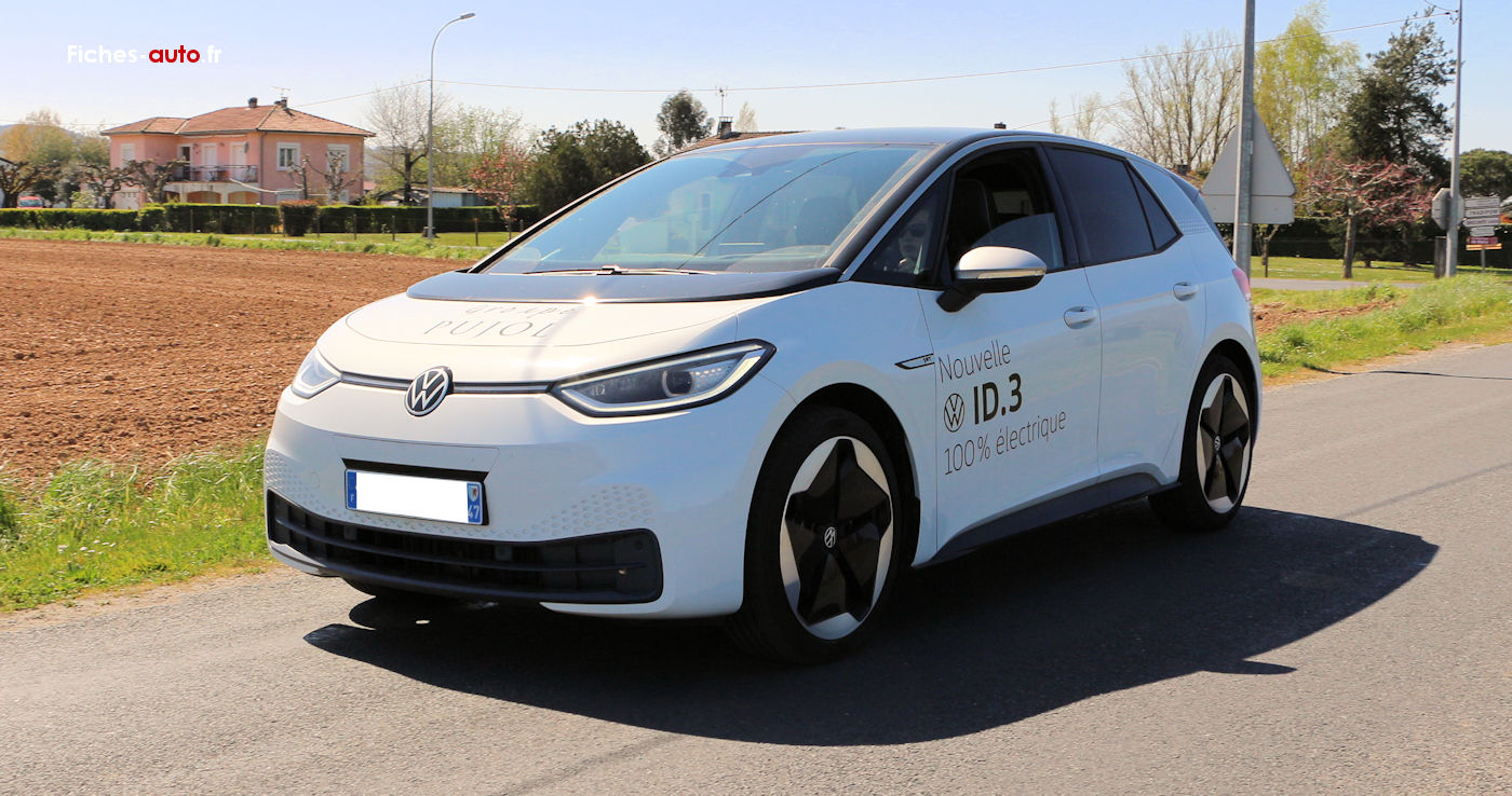 Avis Volkswagen ID3 Pro Performance 58 kWh Electrique 204 ch first plus ...