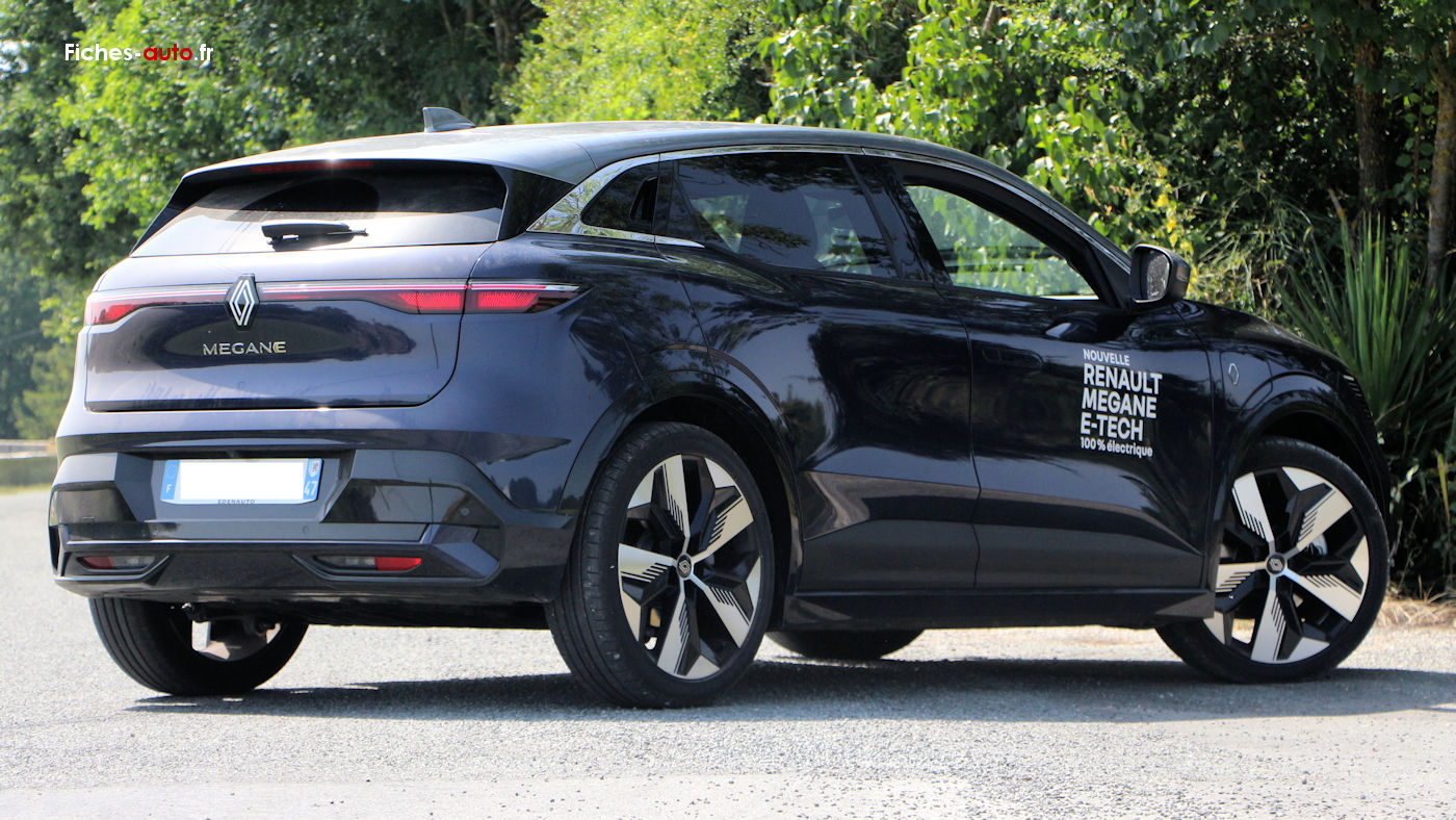 Megane E-Tech EV60 Electrique 220 ch : L'essai et les 73 avis.