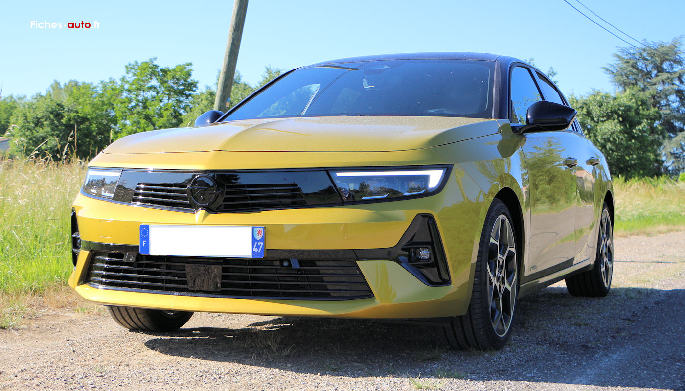 Avis Opel Astra 1.5 diesel 130 ch boite auto 8 / 14500 km / mise en ...