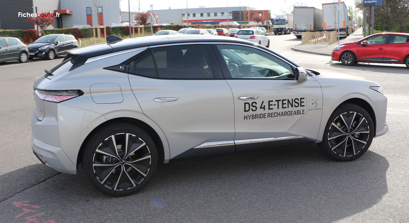Fiche technique ds DS4 2021 Toutes les spécifications : longueur, poids ...