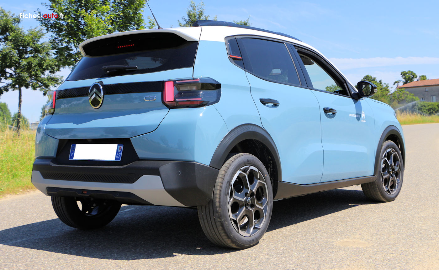Essai de la Citroen C3 IV (2024) ainsi que les 54 avis