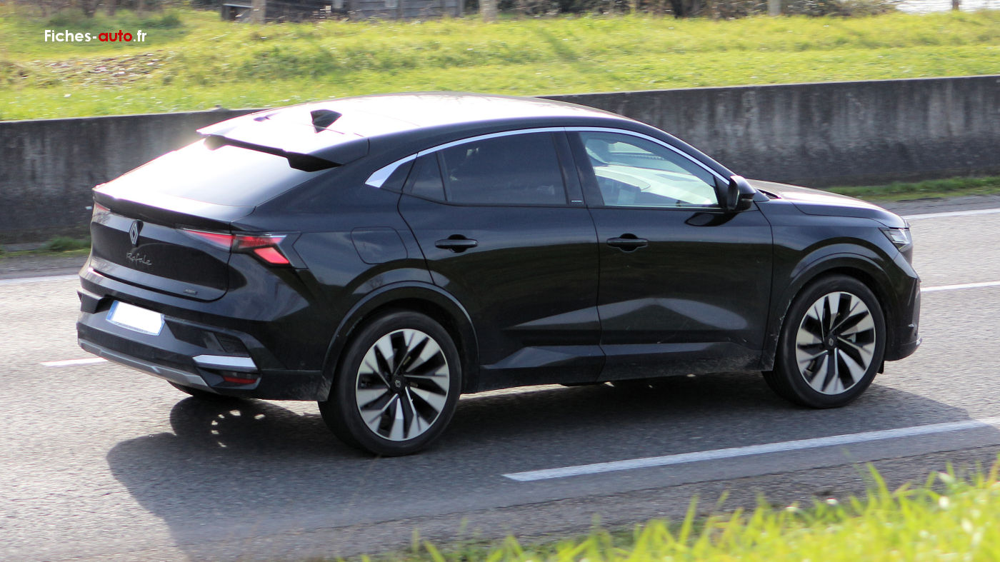 Fiche technique renault Rafale 2024 Toutes les spécifications ...