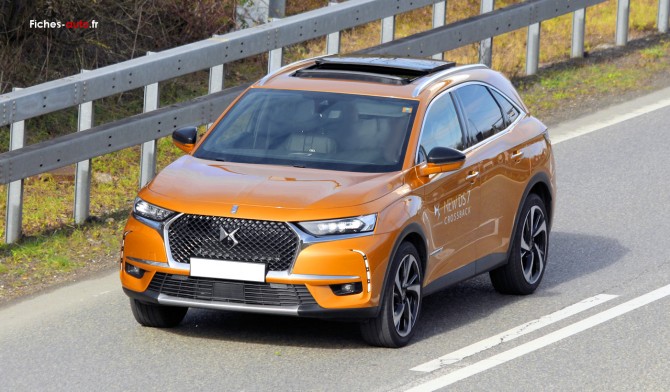 Ds DS7 Crossback 1.6 E-Tense Hybride 4X4 300 ch : L'essai et les 10 avis.